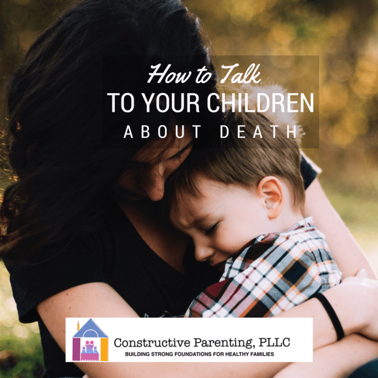 How to Talk to Your Children About Death - Constructive Parenting Blog